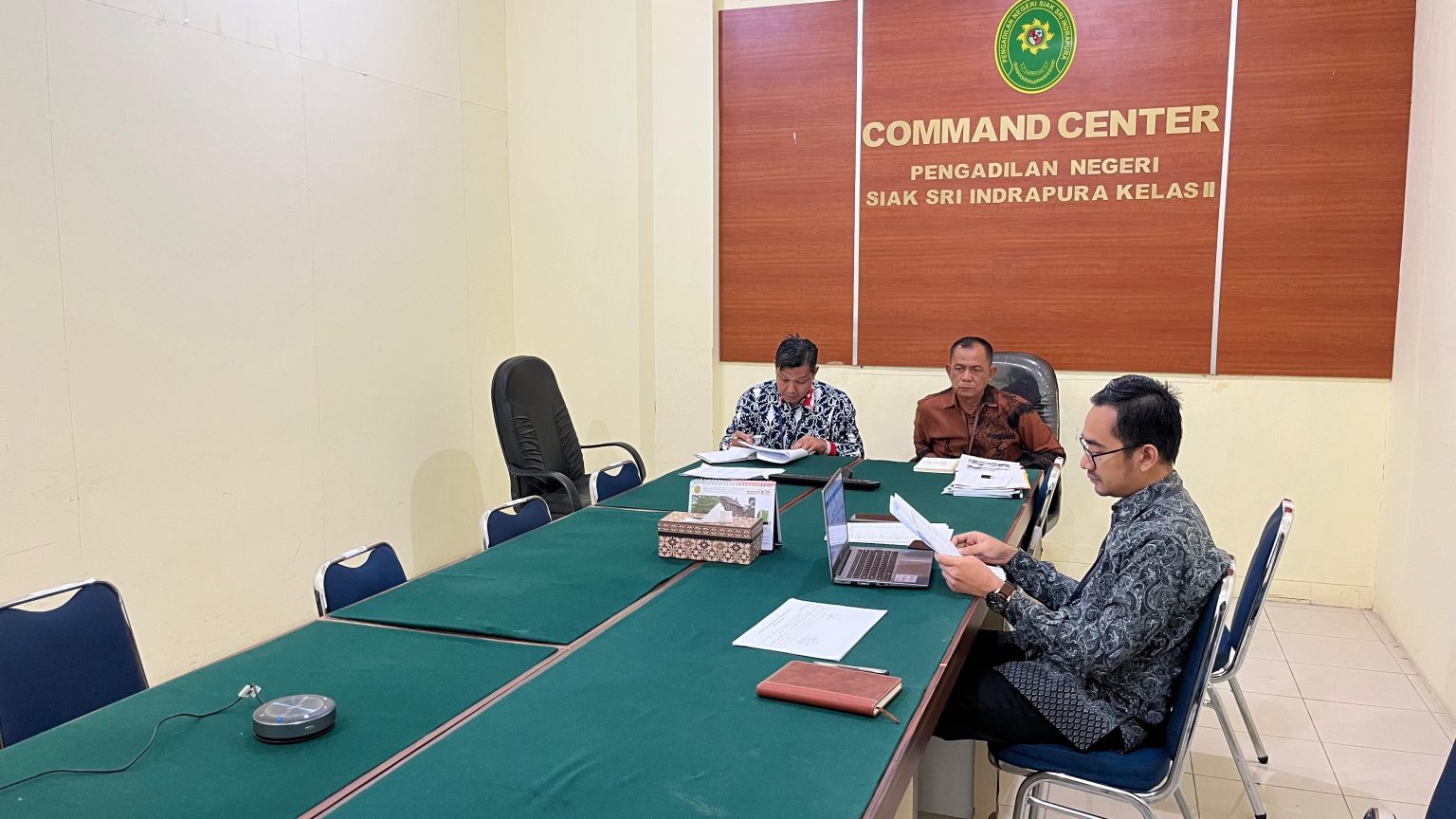 Rapat Evaluasi Realisasi Data Layanan Hukum – Pengadilan Negeri Siak ...